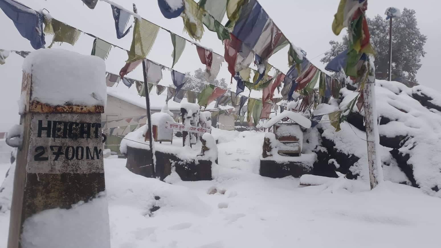 Best Snowfall Places Near Kathmandu